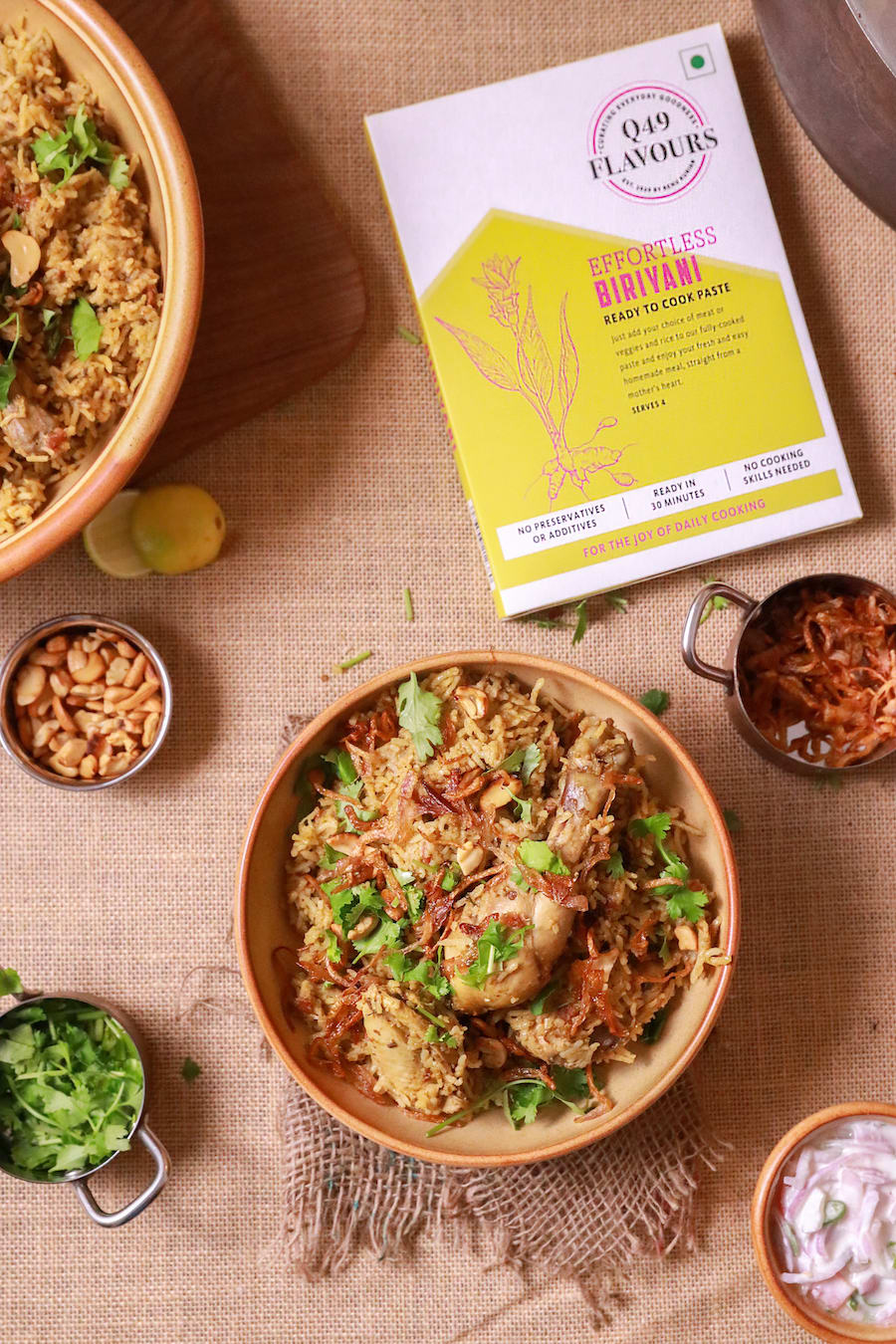 Biriyani (Pack of 3) - Q49 Flavours