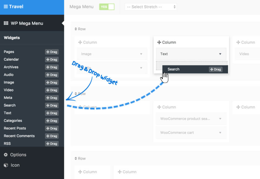 Tạo Mega Menu Responsive dễ dàng với plugin Mega Menu Builder – NTCDE.COM