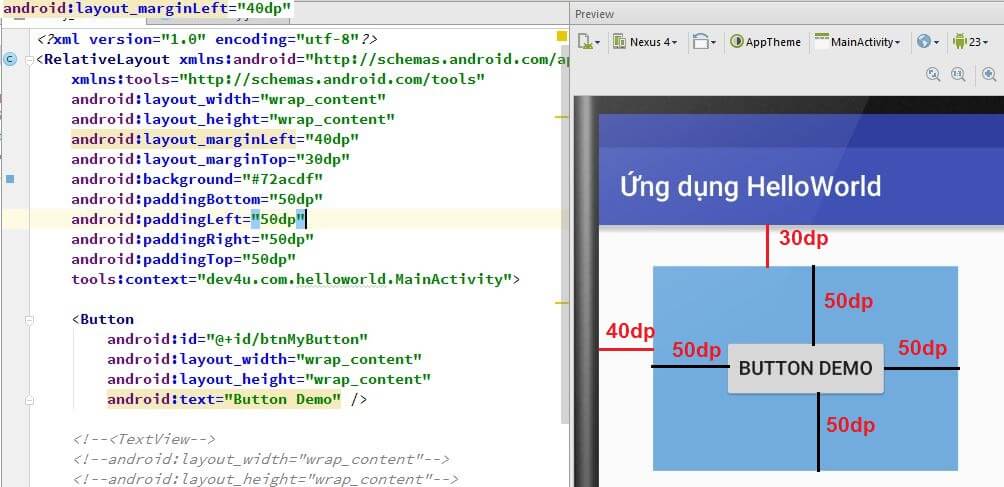 Tìm hiểu về các Layout trong Android – NTCDE.COM