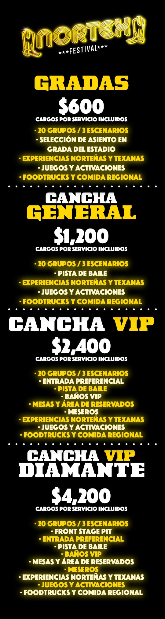 Boletos | NORTEX FESTIVAL 2023 en Estadio Mobil Super., Monterrey,, NL ...