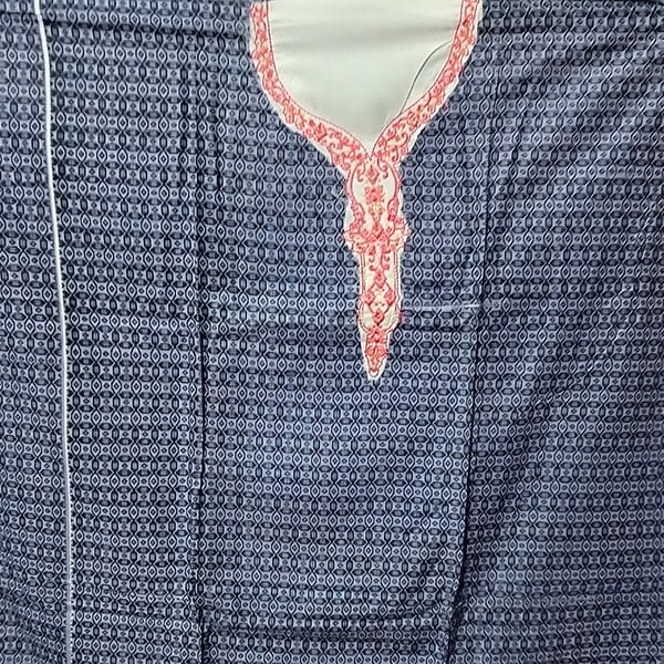 Suti Embroidery Three Piece_Black