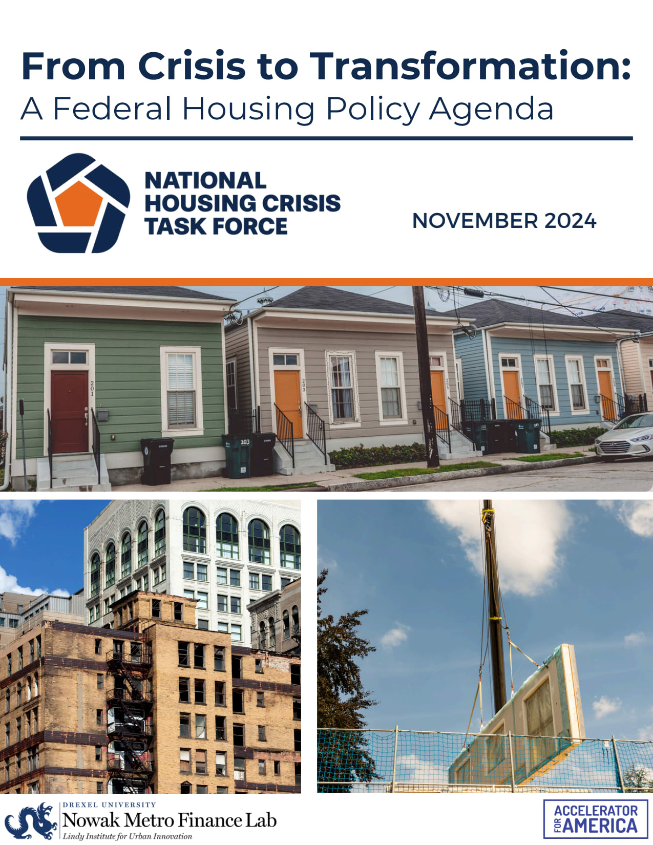 Bipartisan Task Force Releases Federal Housing Agenda | Georgia ...