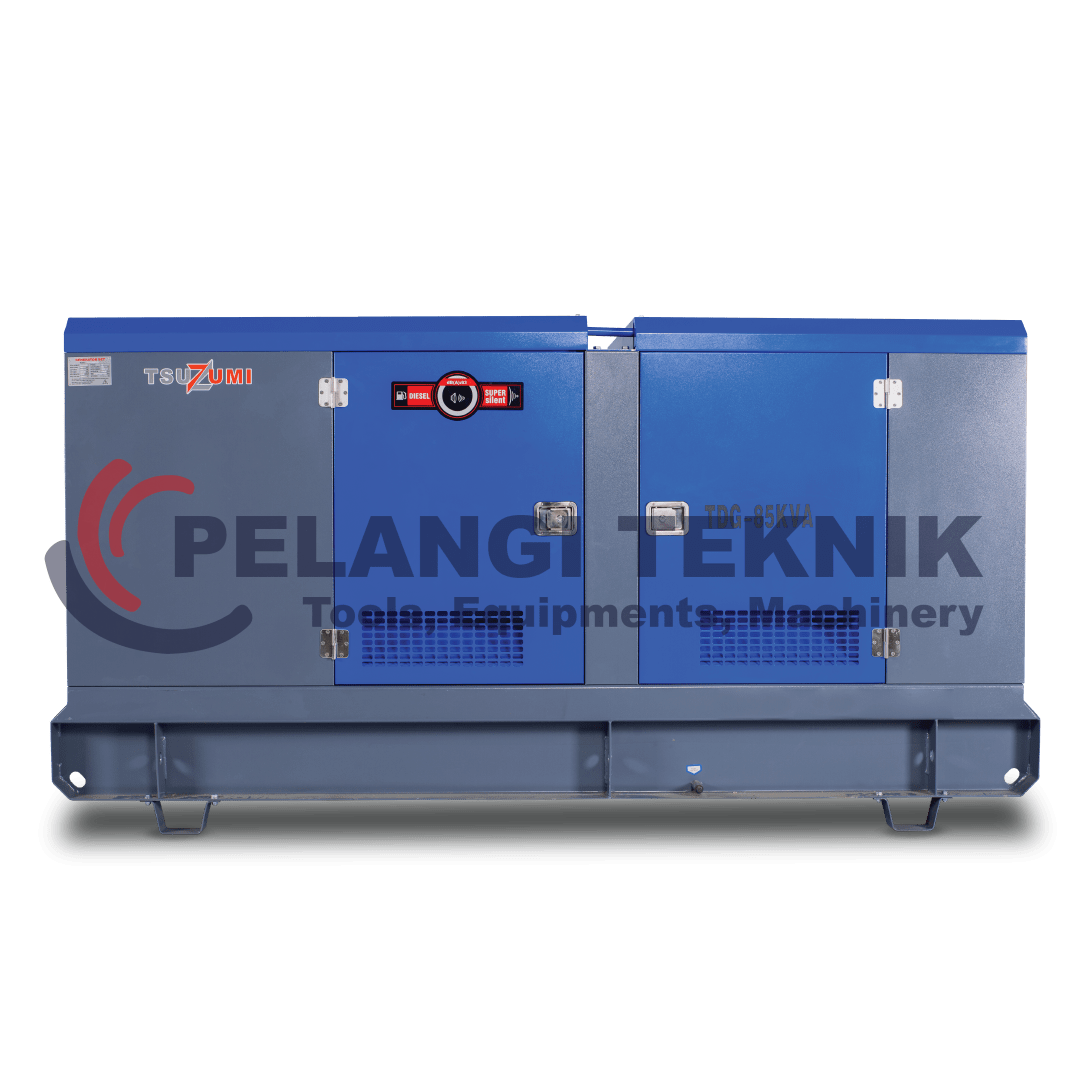 Genset 85 Kva 68000 watt Silent Diesel Tsuzumi TDG 85 Kva - PelangiTeknik