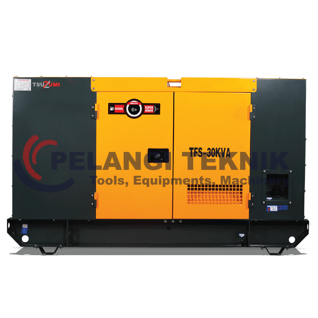 Genset 30 Kva 24 Kw 3 Phase Silent Diesel Tsuzumi TFS 30 Kva ...