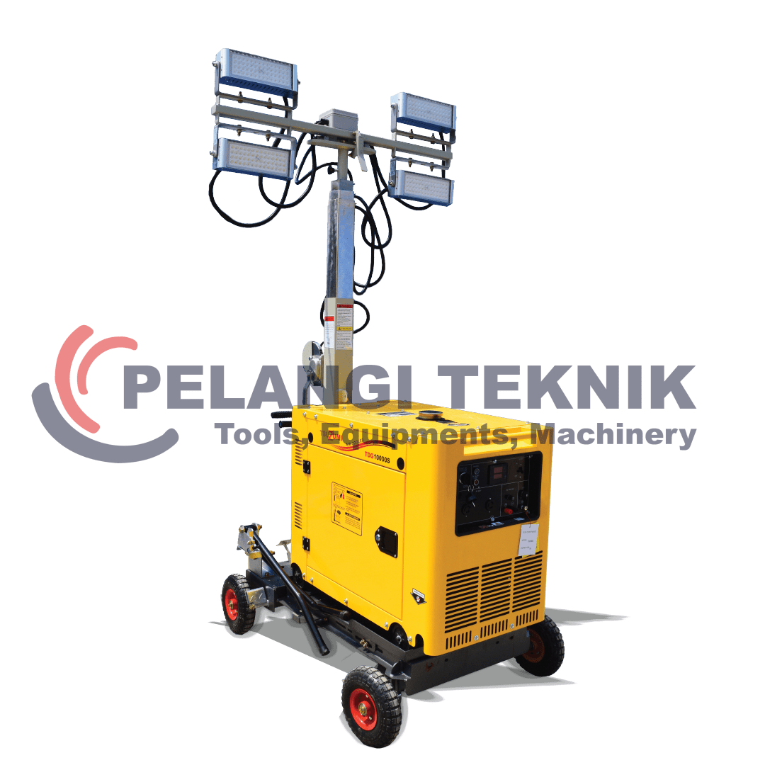 Genset Tower Light Led 4 x 400 Tsuzumi LT 500 Led - PelangiTeknik