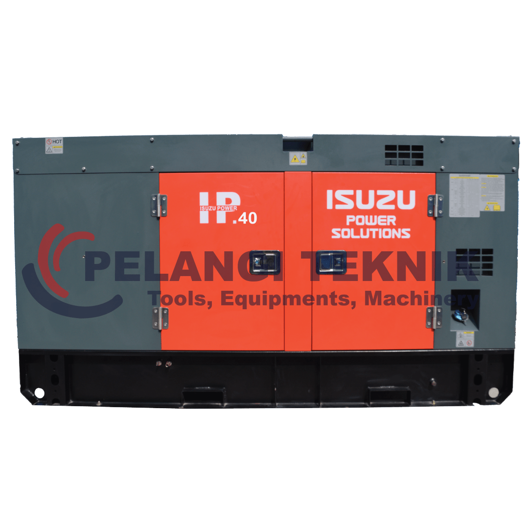 Genset 40 Kva Silent Diesel Isuzu IP 40Kva | PelangiTeknik