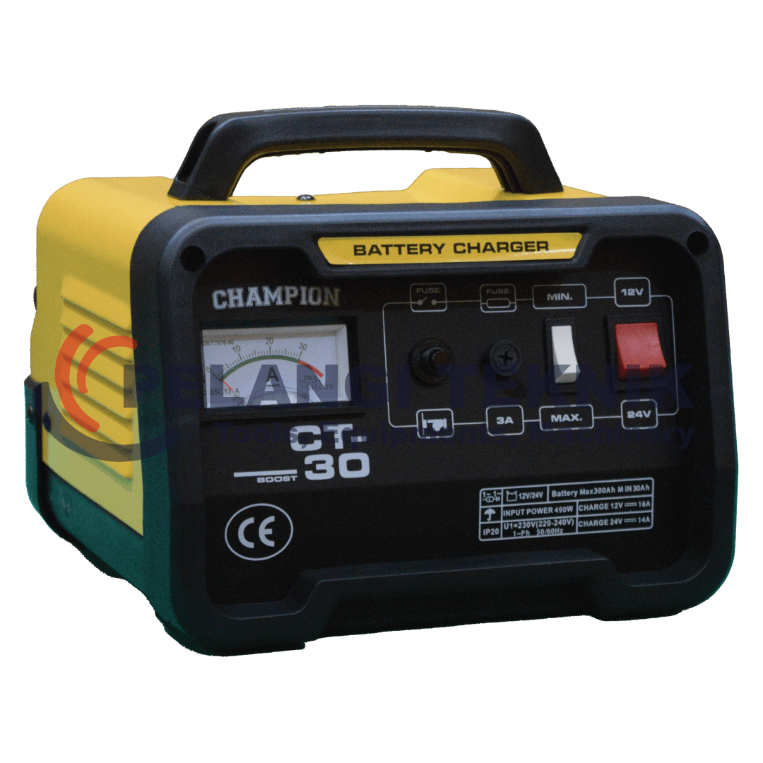 Charger Aki 30 Amper Champion CT 30A - PelangiTeknik