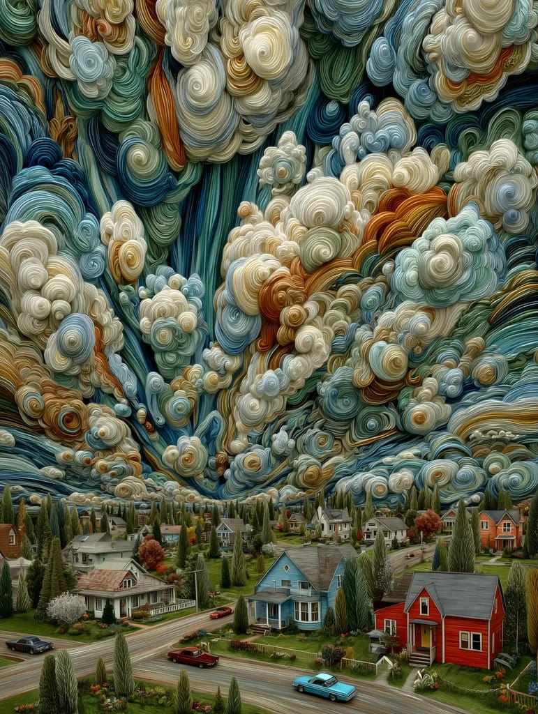 Woven Sky Village - Color out of Place | Color out of Place