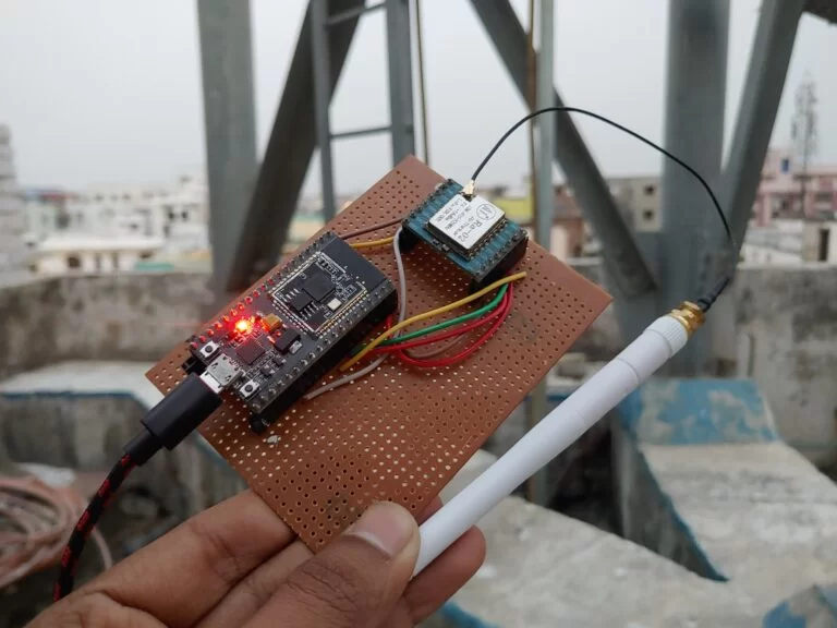 Lora Gps Based Iot Geo Fencing