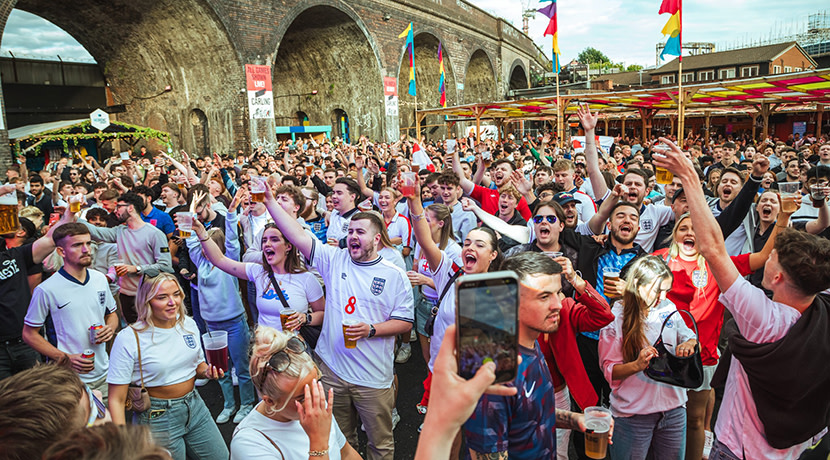 Luna Springs opens Birmingham's biggest fan zone for Euros 2024