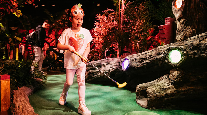 Visit Treetop Adventure Golf in Birmingham this summer
