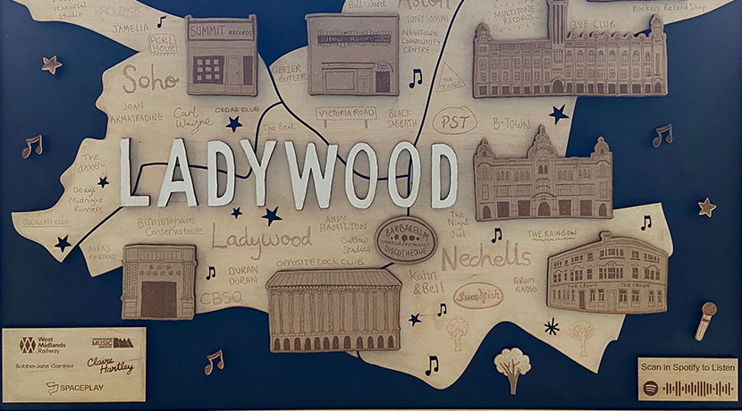 Going large with Brum music map