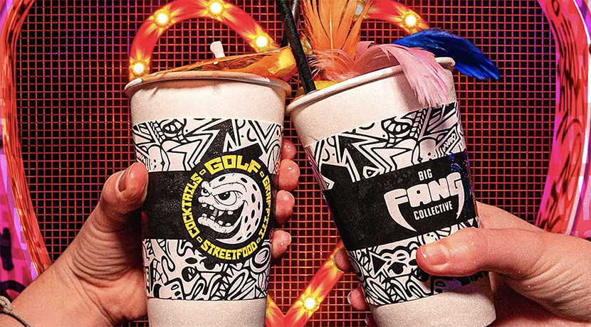 Crazy golf venue Golf Fang launch limited edition Valentine's Day ...