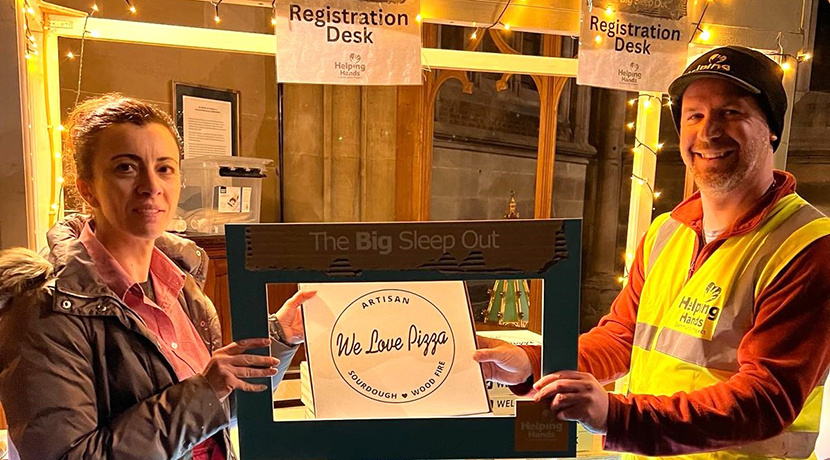 Local restaurant supports The Big Sleepout