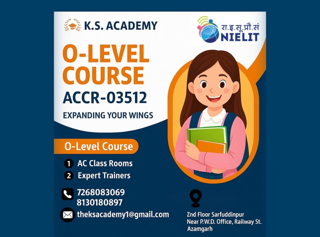 KS Academy Azamgarh | Best Computer Institute in Azamgarh UP | NIELIT ...