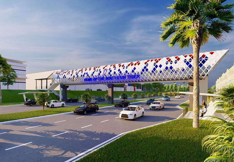 Pedestrian Overhead Bridge : SR Architects