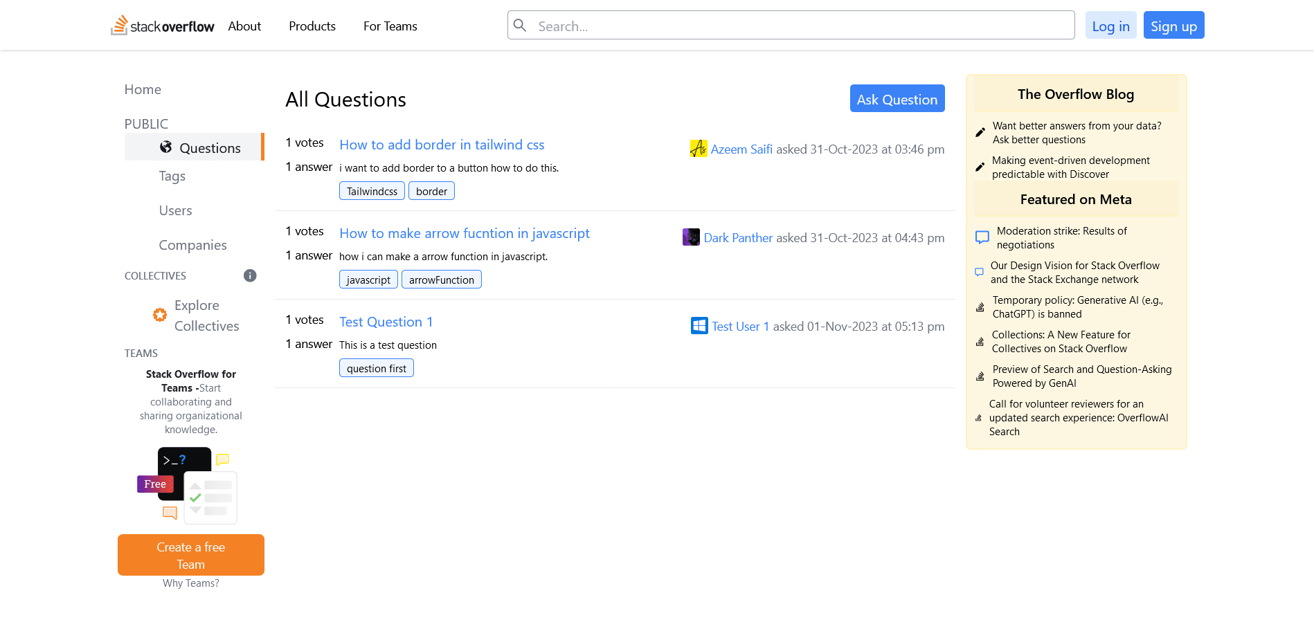 GitHub - saifion33/stackoverflow-frontend: StackOverflow-inspired ...
