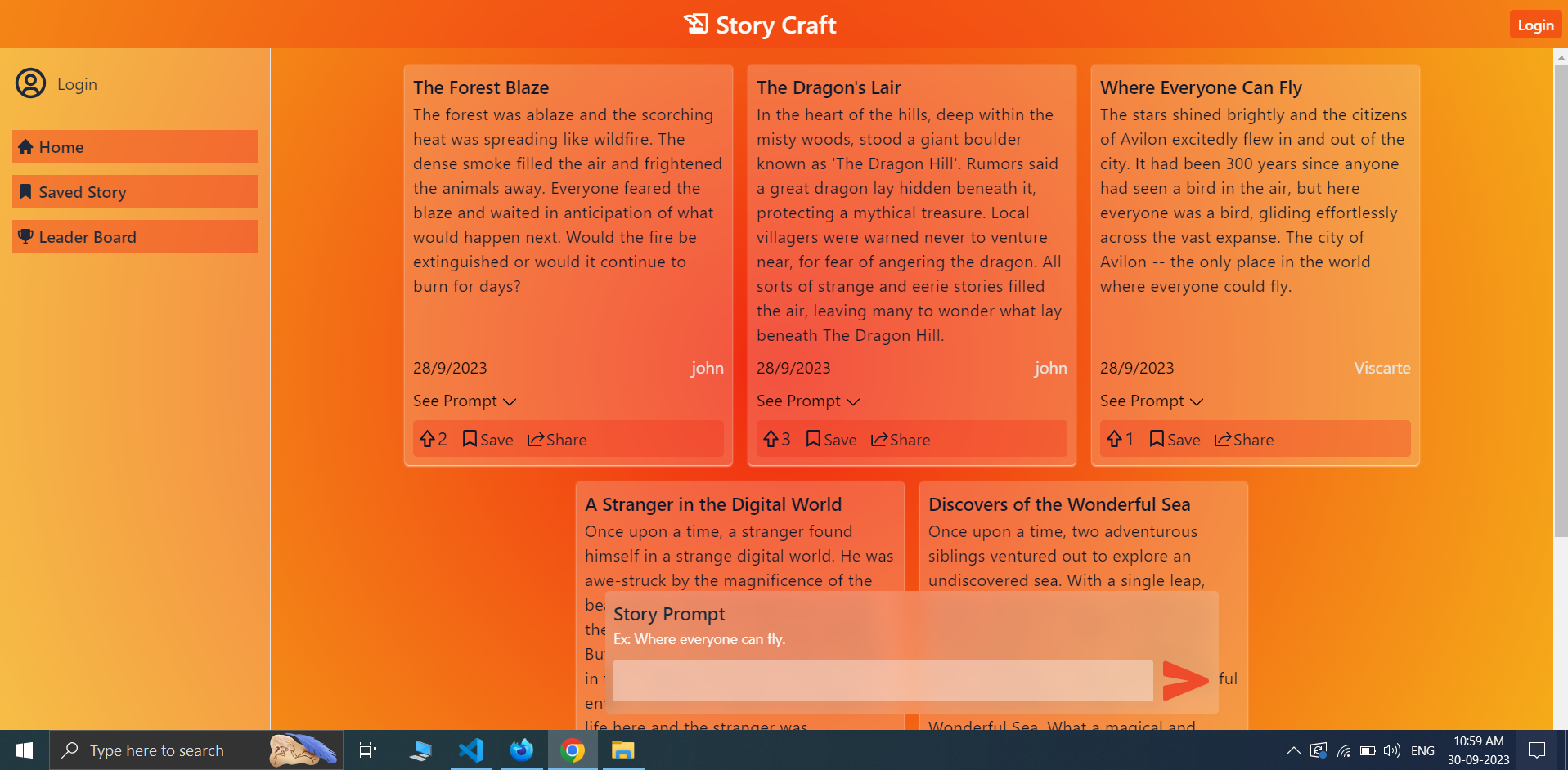 GitHub - saifion33/storycraft-client: "StoryCraft" is a dynamic React TypeScript application ...