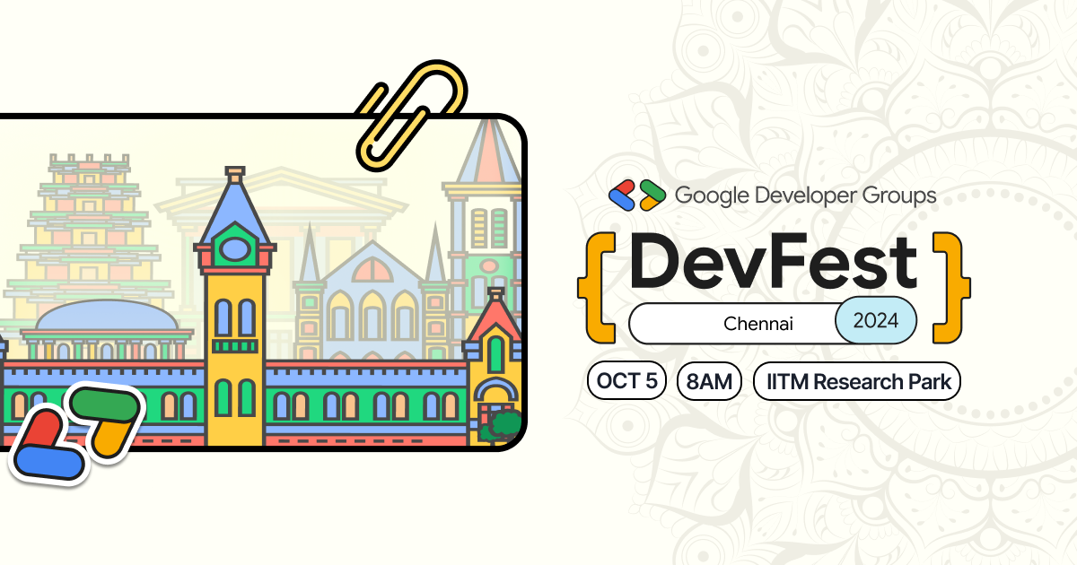 GDG Chennai - Devfest 2024