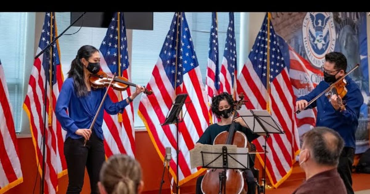 Philadelphia Orchestra Musicians Perform for Naturalized Citizens | U.S ...