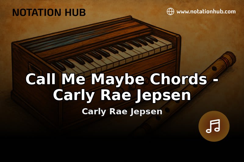 Call Me Maybe Chords - Carly Rae Jepsen Flute Notes & Guitar Chords ...
