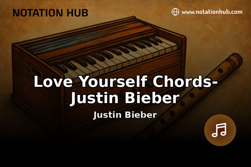 Love Yourself Chords- Justin Bieber Flute Notes & Guitar Chords ...