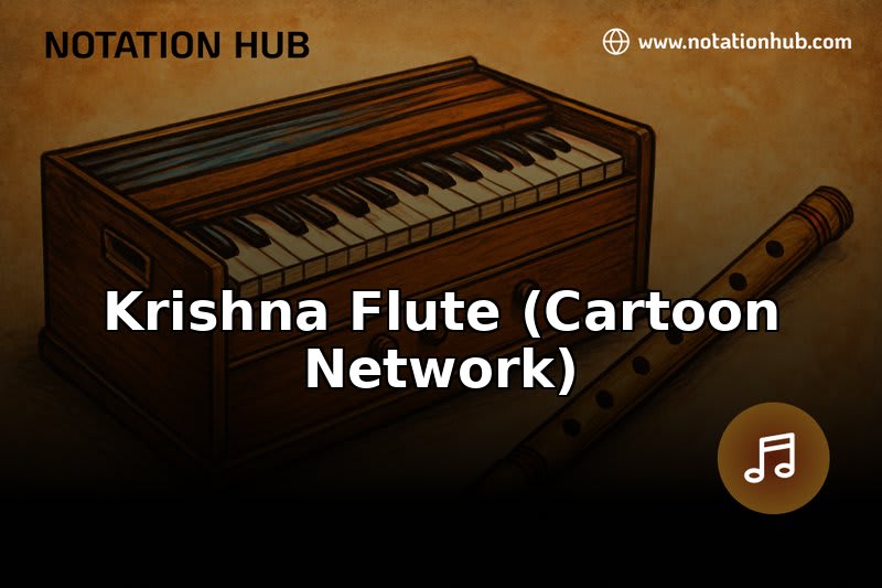 Krishna Flute (Cartoon Network) Flute Notes & Guitar Chords - Sargam ...