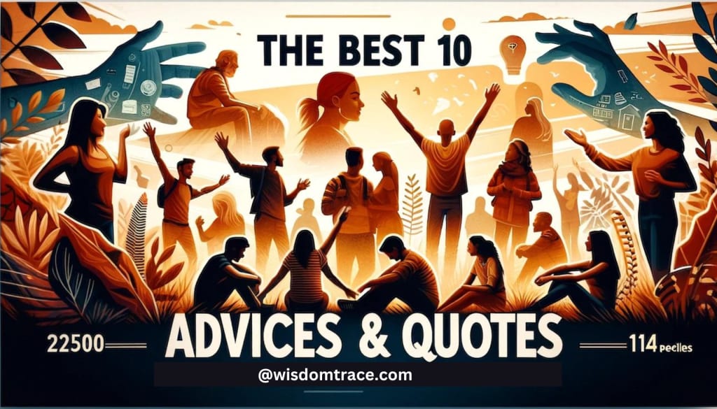 The Best 10 Advices & Quotes I Found This Year 2024
