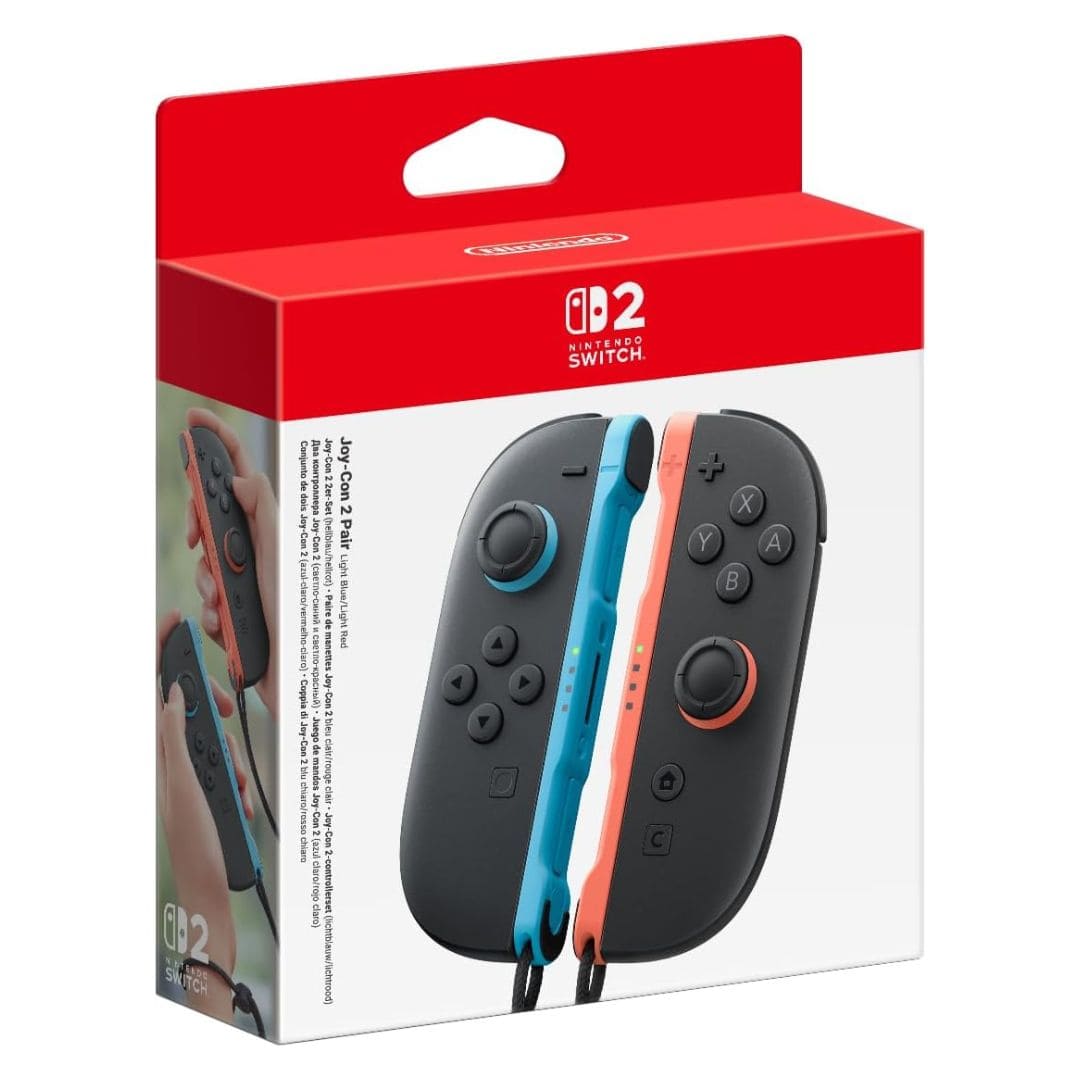 Nintendo Switch 2 Joy-Con Controller Pair Blue/Red – Wireless ...