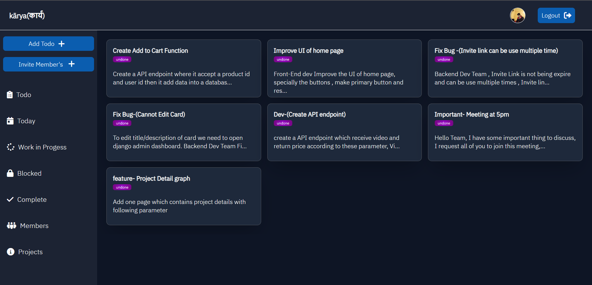 GitHub - Sankalpa-Acharya/Karya