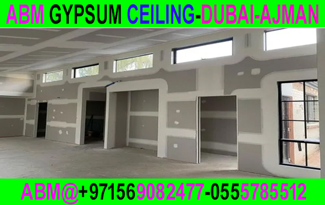 Office Gypsum Wall Partition and Painting Ajman Dubai Sharjah,Ras Al Khaimah