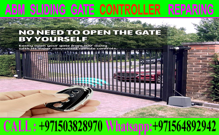Automatic Sliding Gate controller Machine Fixing Ajman Sharjah,Ajman