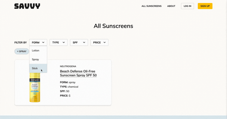 GitHub - shannon-n-lin/sunscreen-savvy