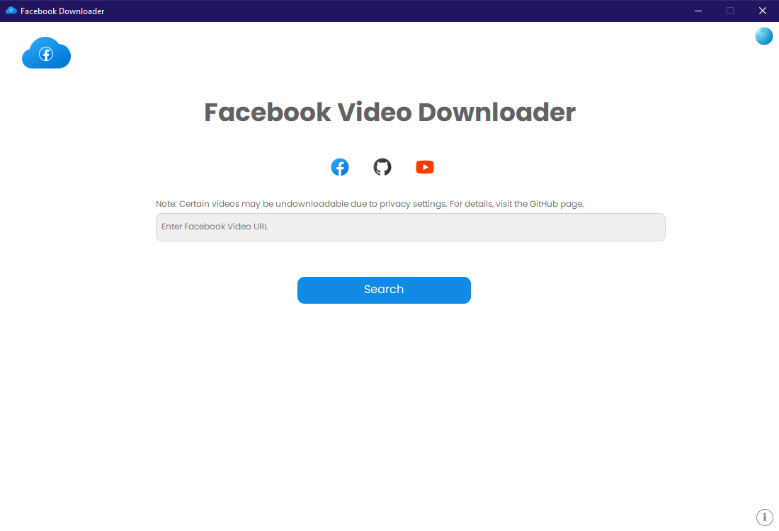 GitHub - prgrmr-jr/Facebook-Video-Downloader: A facebook video ...