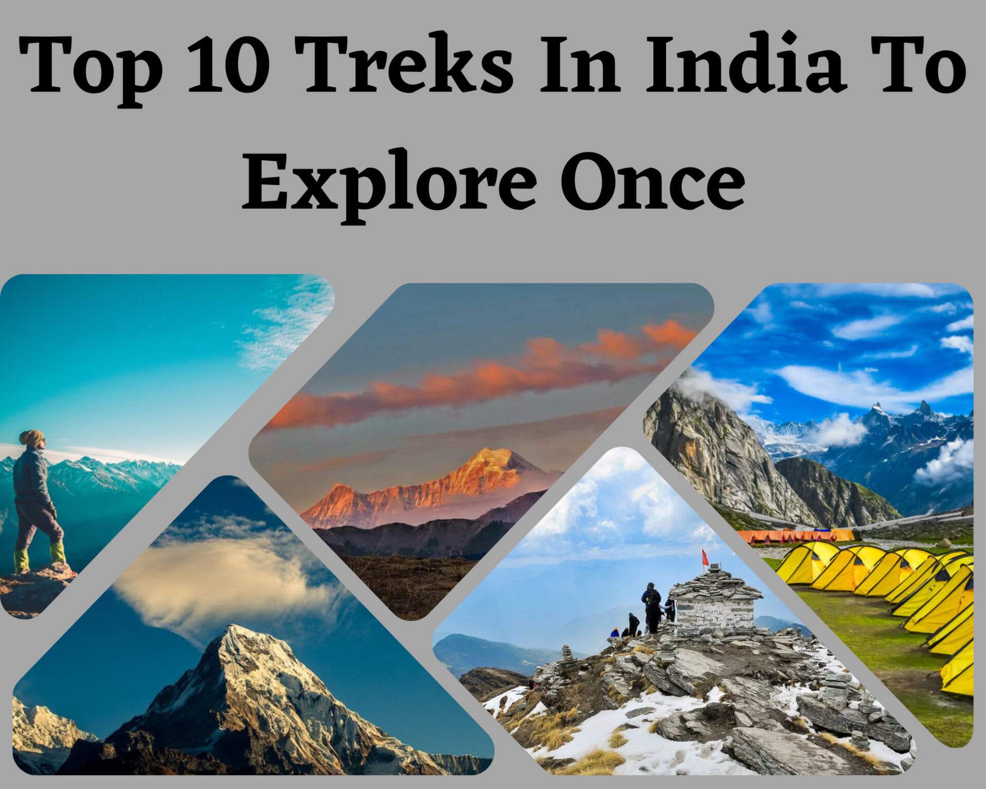 Top 10 Treks in India To Explore Once FoodnTravel Stories