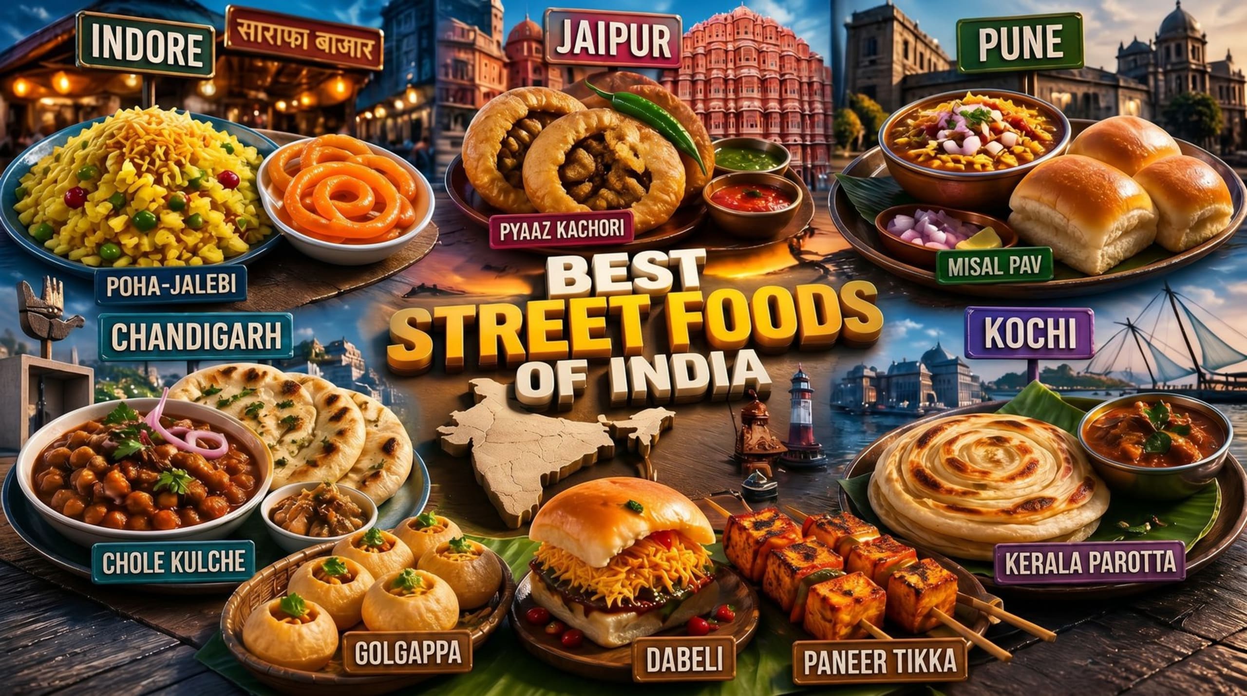 Best Street Food Cities in India 2026 – From Indore to Kochi ...