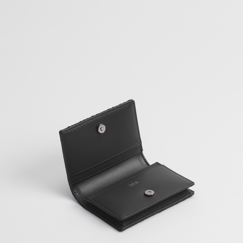 DIOR BUSINESS CARD Holder - Black Oblique Jacquard 153974365 £494.00 ...