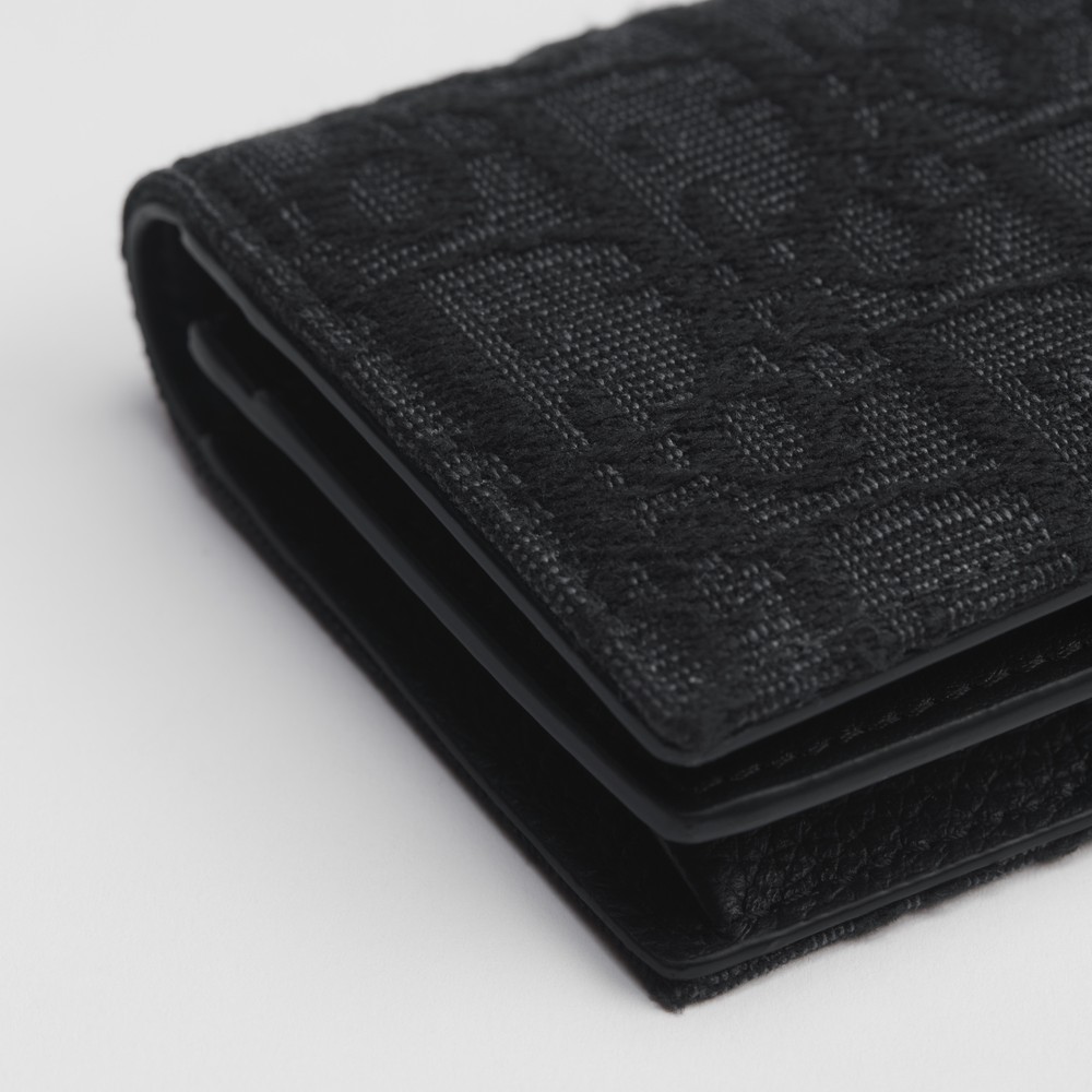 DIOR BUSINESS CARD Holder - Black Oblique Jacquard 153974365 £494.00 ...