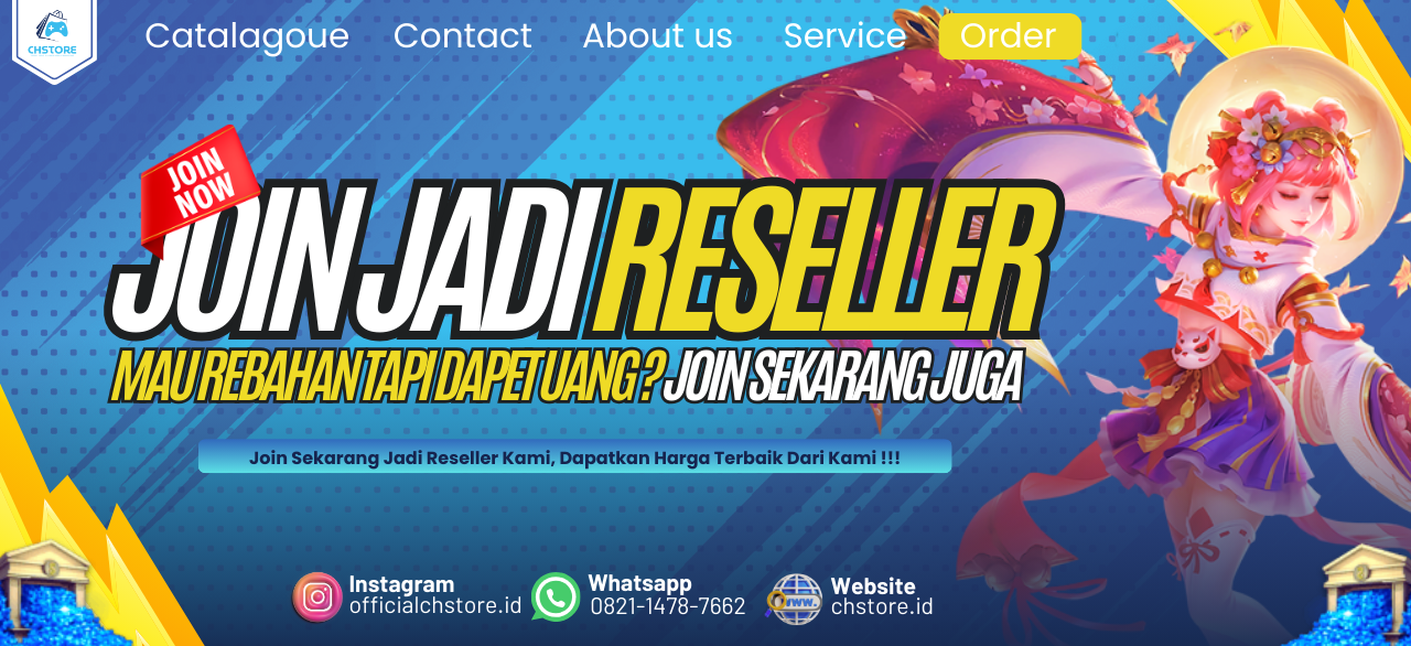 CHSTORE - Top Up Game Termurah Top Up Game Tercepat Top Up Andalan Kamu