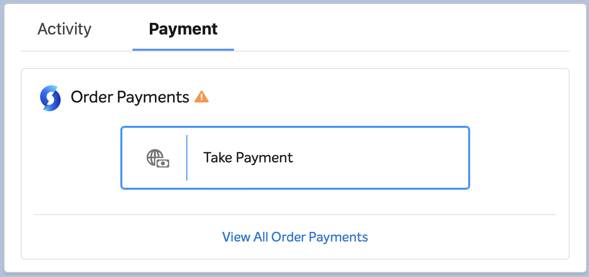 📖 Taking Order Payments from Salesforce