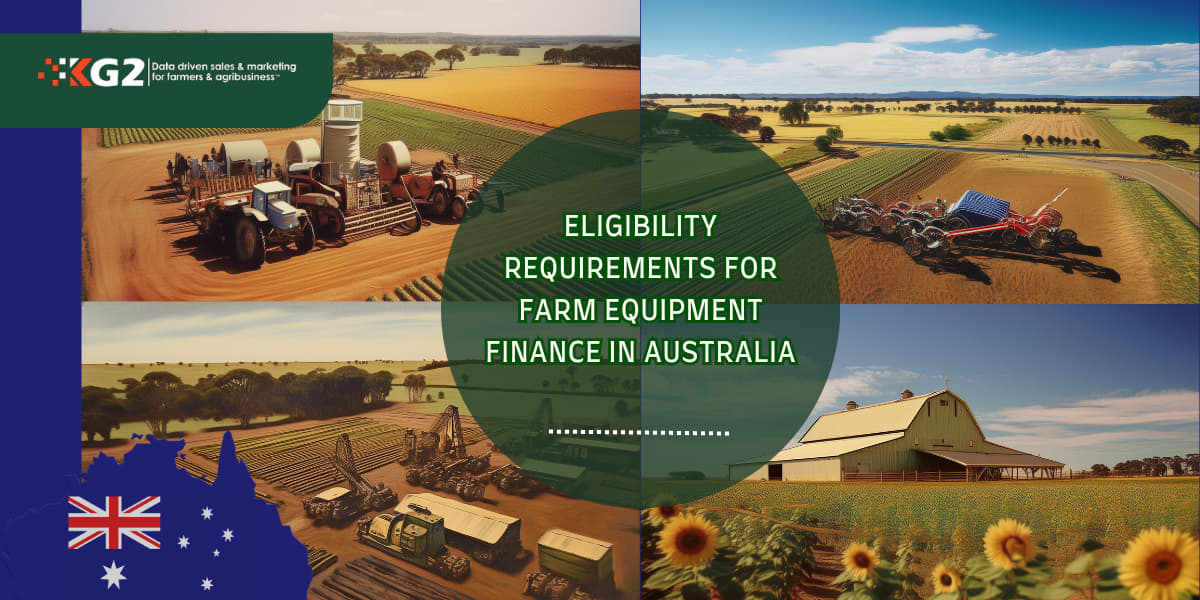 Farm Equipment Financing Solutions for Australian Farmers | KG2