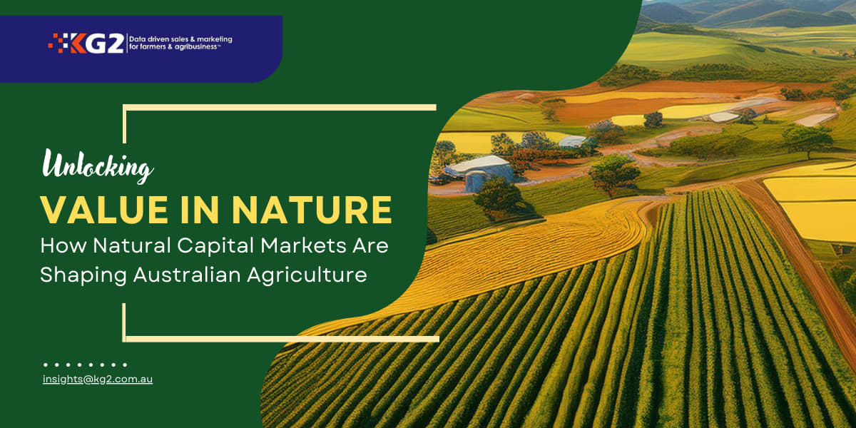 Natural Capital Markets: Transforming Australian Agriculture