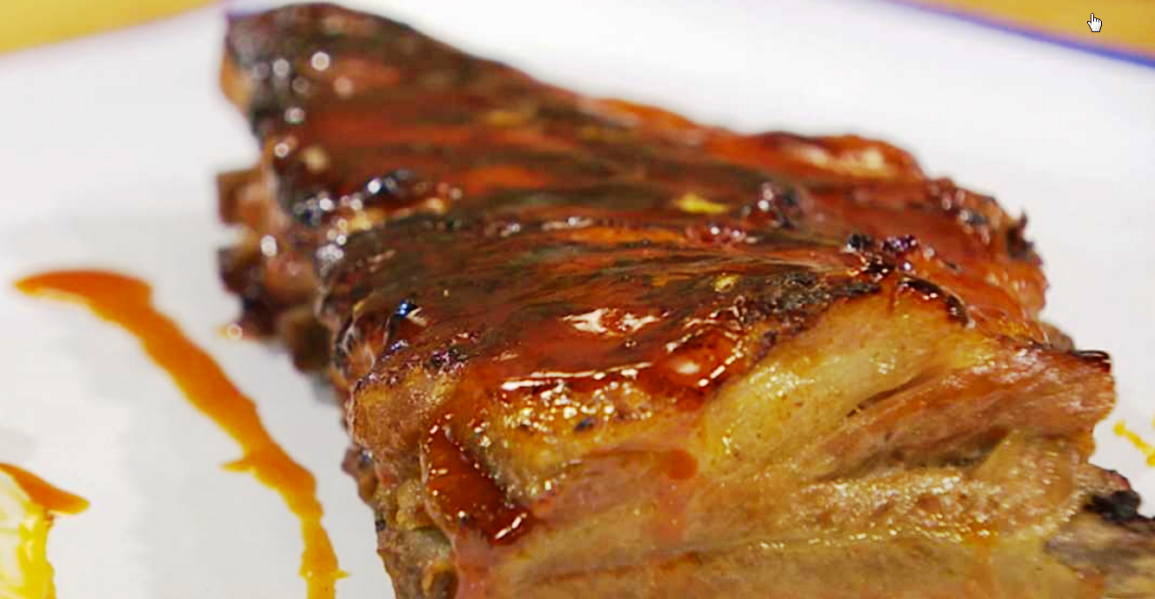 Costillas de cerdo en chile guajillo | Razas Porcinas - Cría y ...