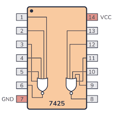 IC 7425 4-input NOR Gate (SN7425) - Bot Engineers | BOT Engineers