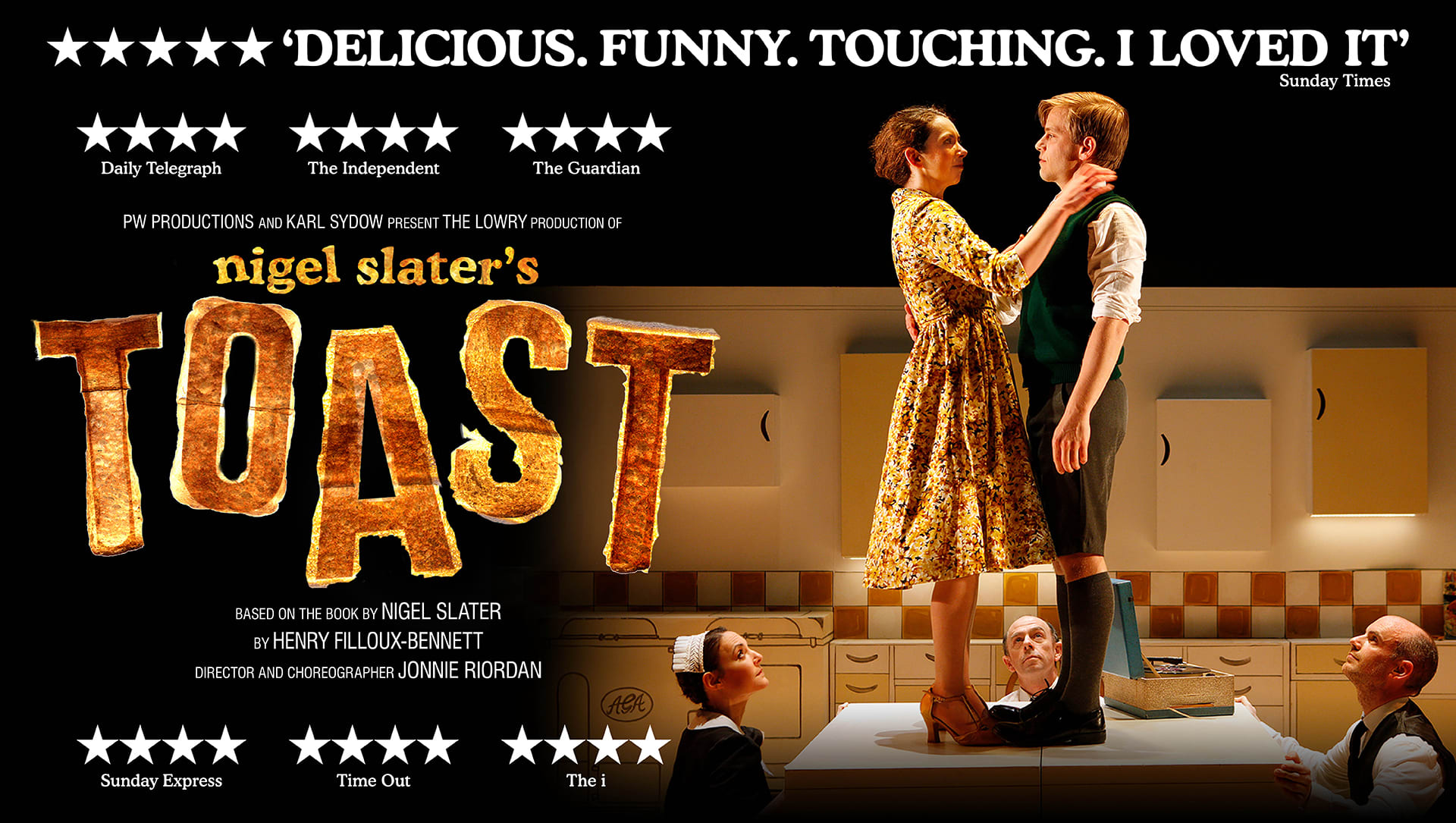 Nigel Slater's Toast Tickets | Theatre Royal Brighton in Brighton | ATG ...