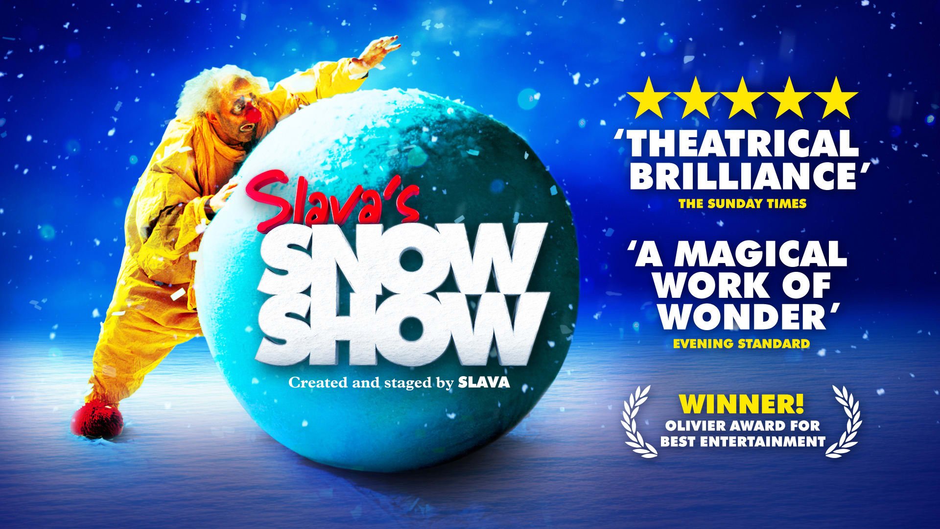 Slava's Snow Show Tickets | Variety Shows Tours & Dates | ATG Tickets