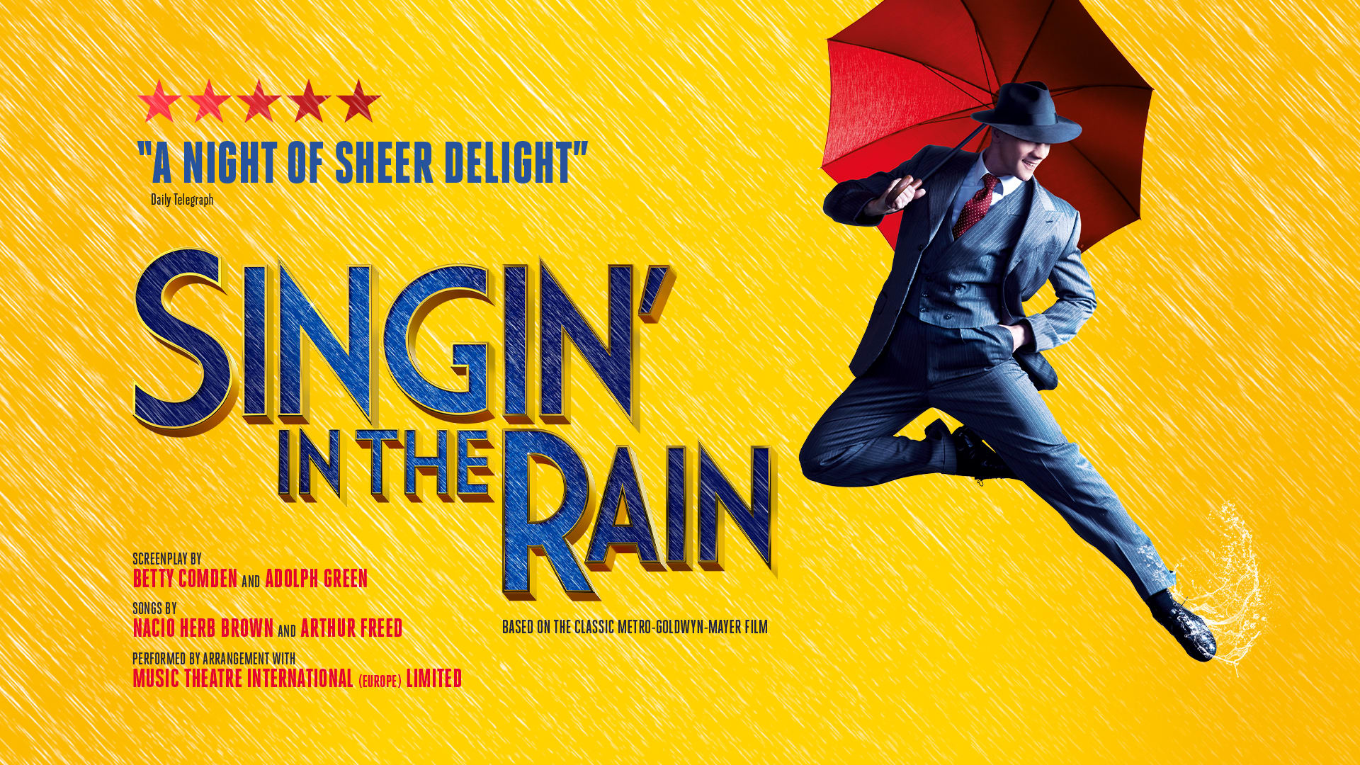 Singing in the Rain | OU Theatre Group Bookers Club | Open University