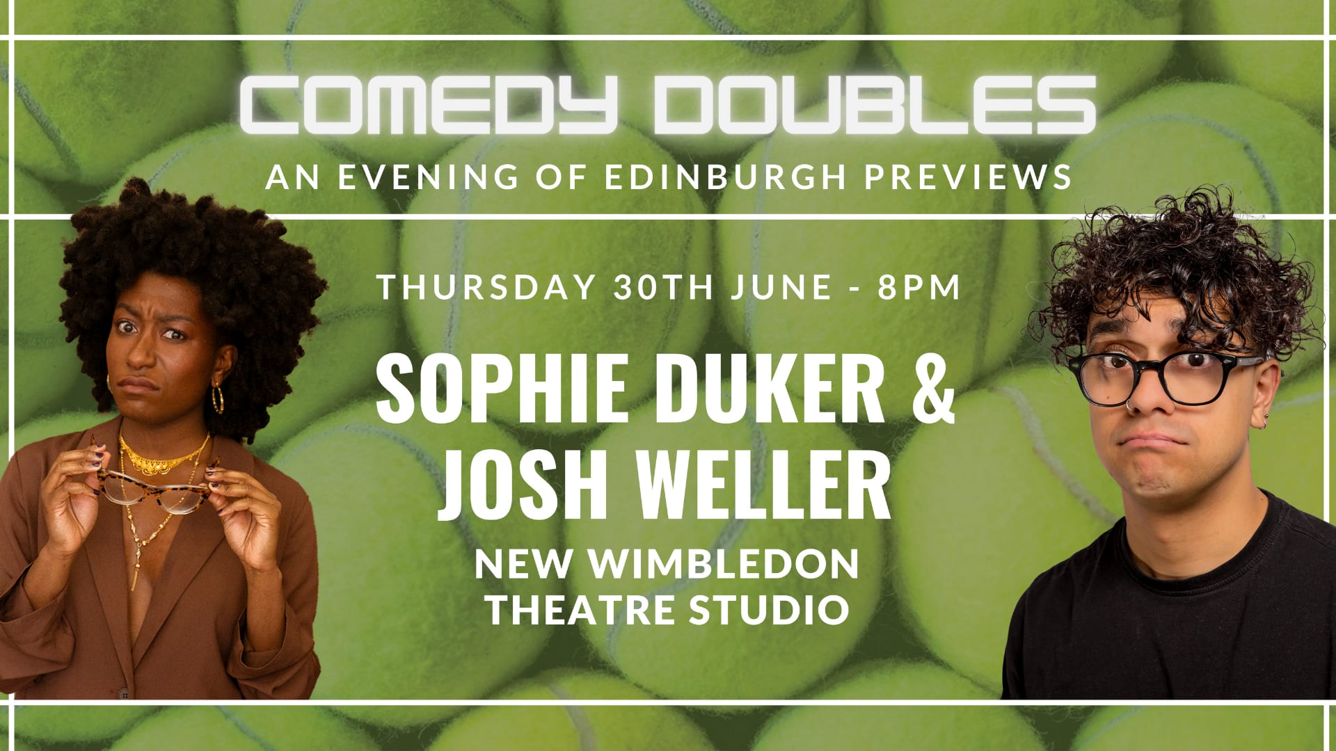 Sophie Duker and Josh Weller Tickets | Studio at New Wimbledon Theatre ...