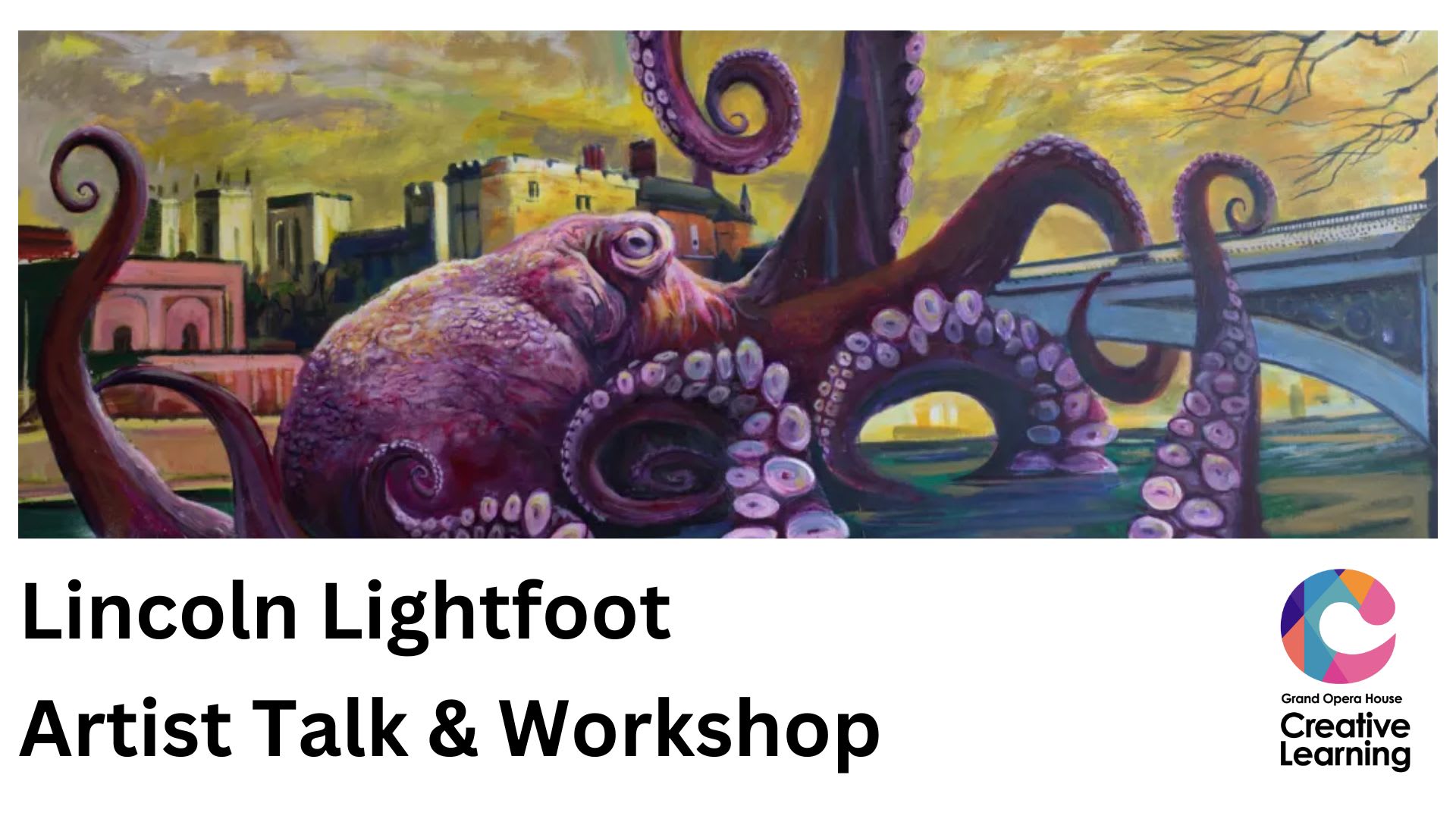 Artist Talk & Workshop with Lincoln Lightfoot Tickets | Grand Opera ...