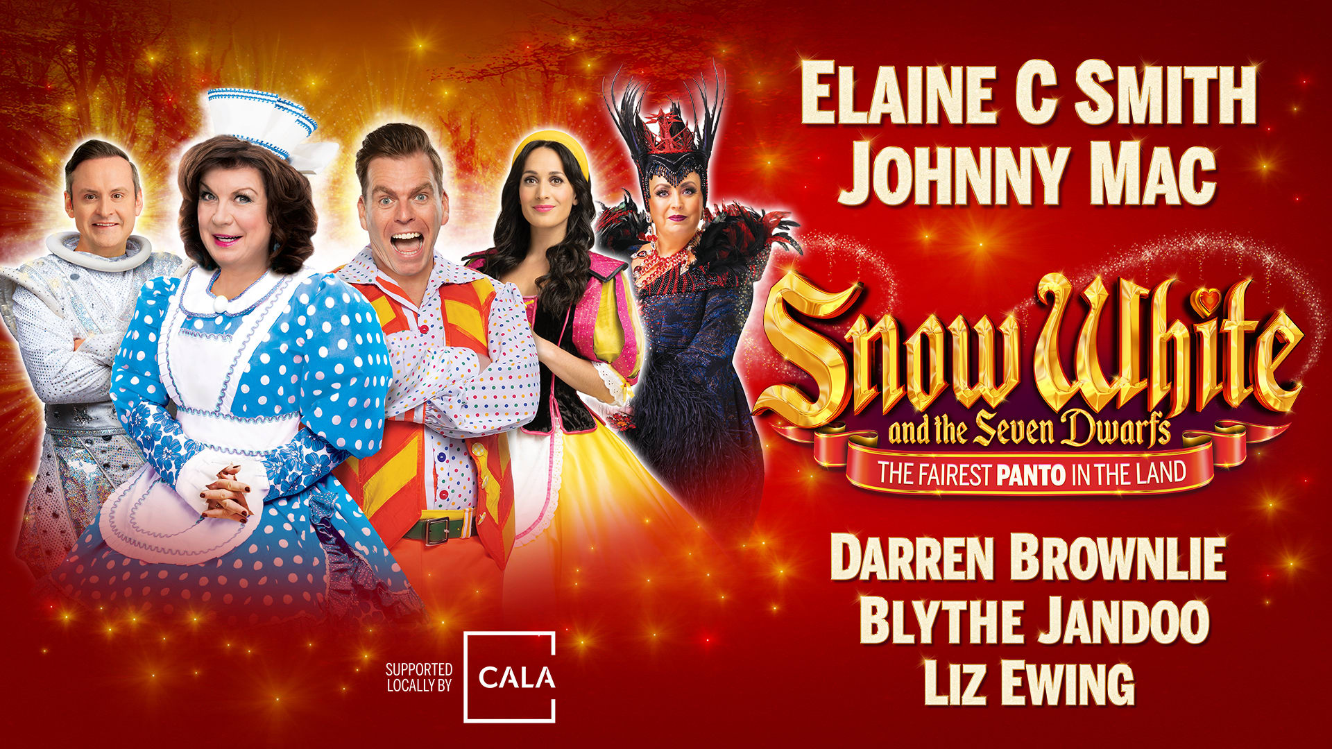 Snow White & the Seven Dwarfs Tickets | 2023 Panto at Kings Theatre ...